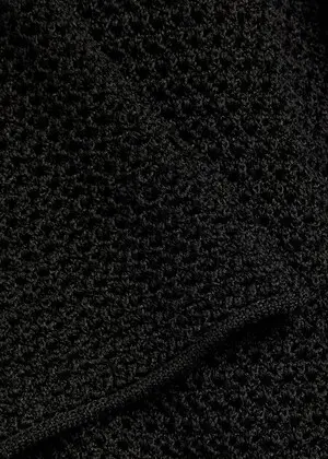 DELOS Open-knit Maxi Dress