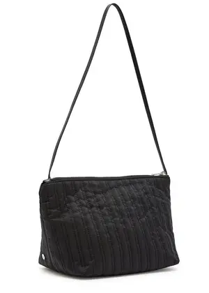 VALESQUE Quilted Nylon Shoulder Bag