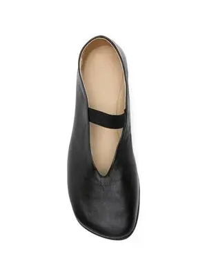 LEMAIRE Glove Flat Pumps - Brown