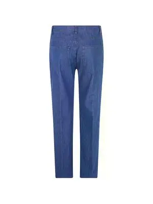 Aspesi Cotton Denim Trousers - Blue