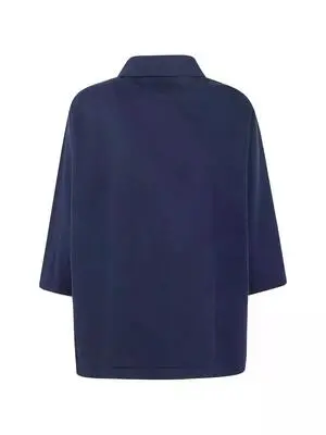 Labo.art Buttoned Collared Jacket - Blue