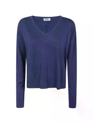BASE V-neck Knitwear - Blue