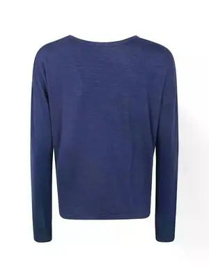 BASE V-neck Knitwear - Blue