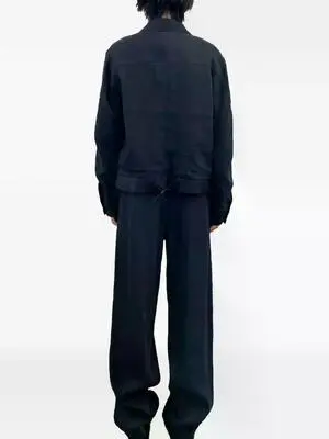 TONYWACK Belted Wide Leg Trousers