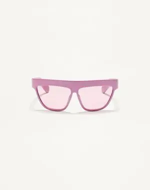 Valentino Garavani Geometric Cat Eye Sunglasses Pink/pink