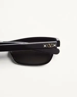 Valentino Garavani Rectangular Acetate Sunglasses