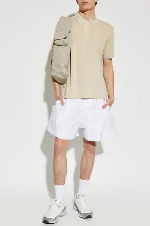 Lacoste Silk Polo - Beige