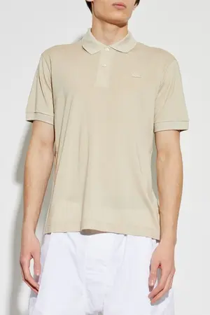 Lacoste Silk Polo - Beige