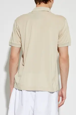 Lacoste Silk Polo - Beige