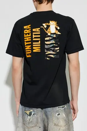 A BATHING APE T-shirt With Print - Black
