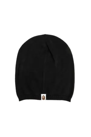 A BATHING APE Printed Beanie - Black