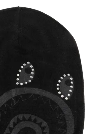 A BATHING APE Printed Beanie - Black