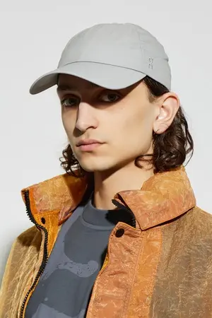 On Baseball Cap - Grey