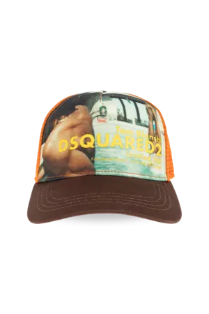Dsquared2 X Tom Bianchi Trucker Cap - Multicolour