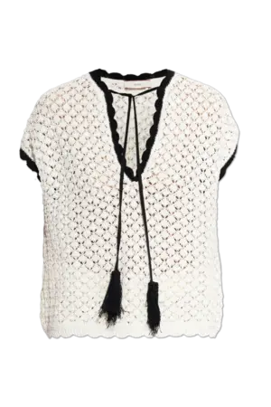 AKEP Crochet Sleeveless Top