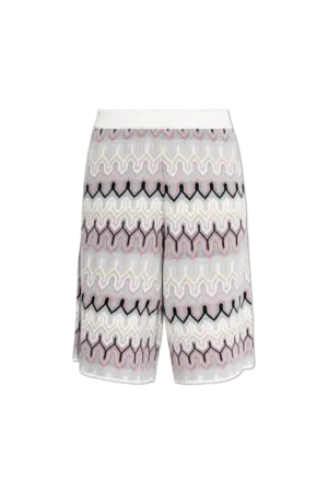 AKEP Lurex Thread Shorts - Multicolour