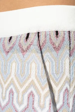 AKEP Lurex Thread Shorts - Multicolour