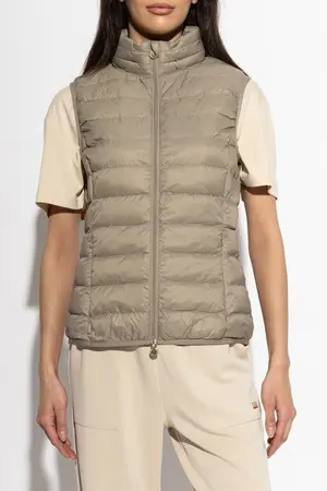EA7 Insulated Vest With Stand-up Collar