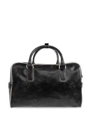 Dsquared2 Calfskin Leather Duffle Bag