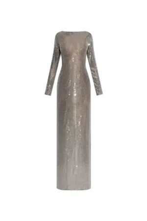 SELF-PORTRAIT Sequined Maxi Dress
