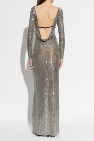 SELF-PORTRAIT Sequined Maxi Dress