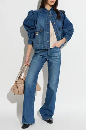 Chloé Flared-leg Jeans - Blue