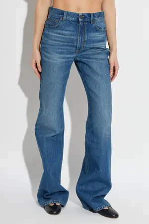 Chloé Flared-leg Jeans - Blue
