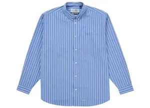 Supreme Mm6 Maison Margiela Stripe Shirt - Blue