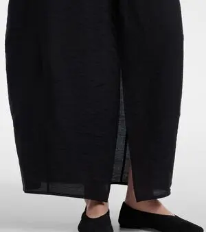 TOTEME Silk-blend Maxi Skirt
