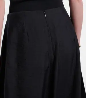 TOTEME Silk-blend Maxi Skirt