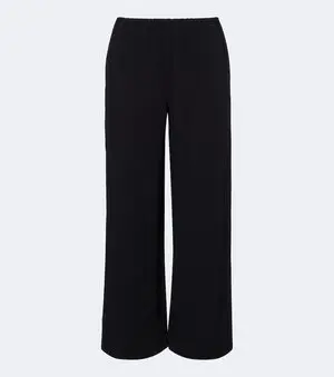 TOTEME Wide-leg Pants - Black