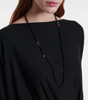TOTEME Gathered Midi Dress - Black