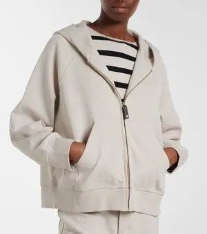 Max Mara Alma Cotton-blend Hoodie