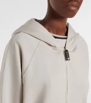 Max Mara Alma Cotton-blend Hoodie