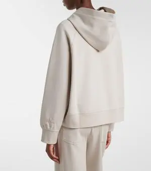 Max Mara Alma Cotton-blend Hoodie