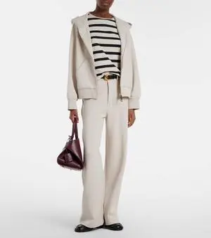 Max Mara Alma Cotton-blend Hoodie