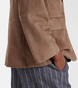 Max Mara Anfora Suede Jacket