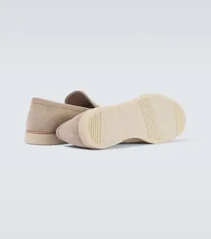Magnanni Calpe Suede Loafers - Beige