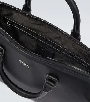 Zegna Leather Briefcase