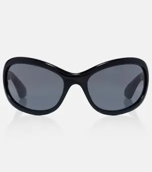 Khaite X Oliver Peoples 1967c Oversized Sunglasses - Black