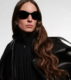 Khaite X Oliver Peoples 1967c Oversized Sunglasses
