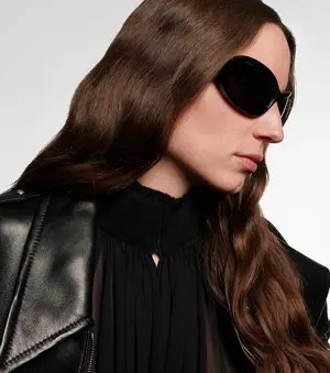 Khaite X Oliver Peoples 1967c Oversized Sunglasses