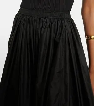 Saint Laurent Ruffled Maxi Skirt