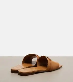 TOD'S Leather Slides