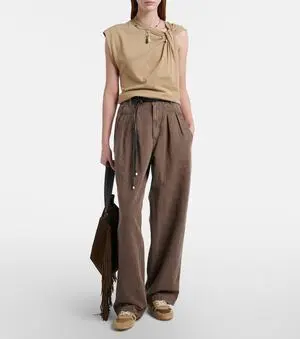 Isabel Marant Étoile Senny Low Suede Sneakers - Beige