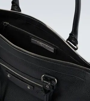 Balenciaga Le City Business Leather Tote Bag