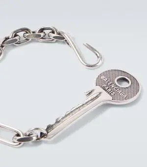 Balenciaga Neverlost Brass Bracelet