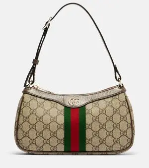 Gucci Ophidia Gg Small Shoulder Bag - Beige