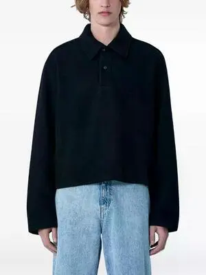 RIER Long-sleeved Polo Sweater