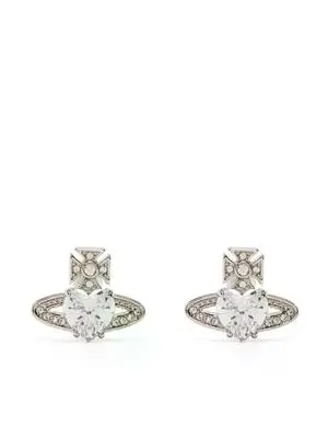 VIVIENNE WESTWOOD Ariella Orb Stud Earrings - Silver